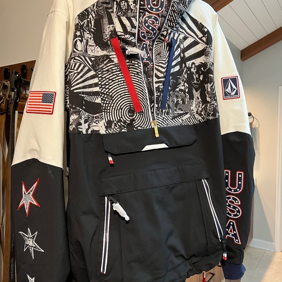 Volcom | Jackets & Coats | Rare Womens Xl Olympic Volcom Snowboarding ...